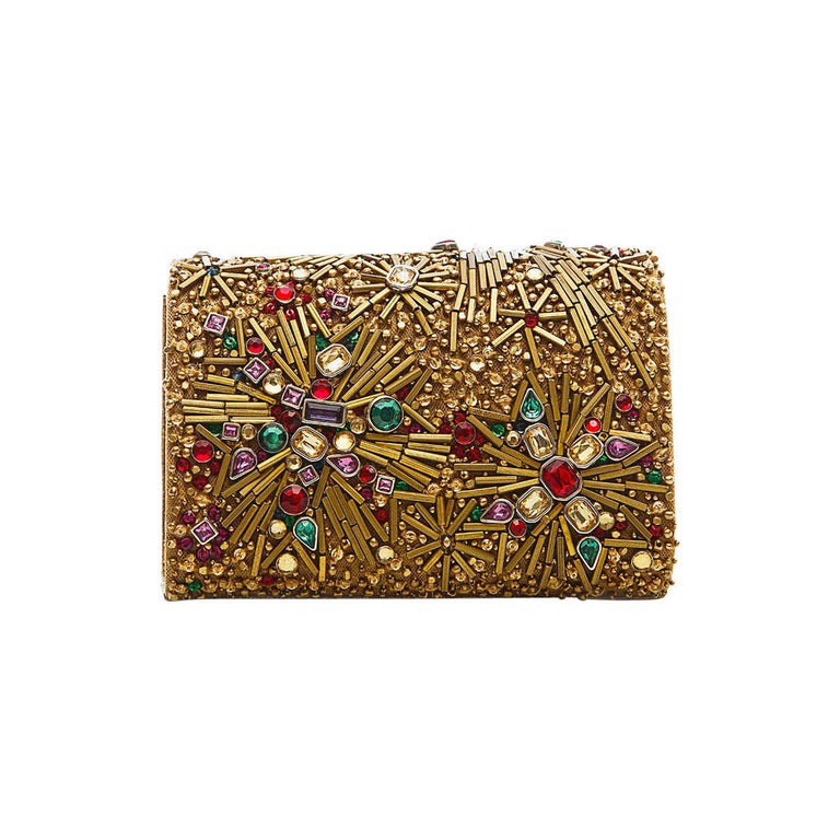 Marchesa Jewel Embellished Box Shoulder Bag at 1stDibs | marchesa bag ...