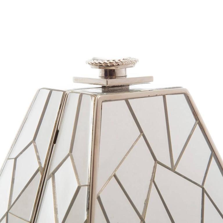 Chanel "Fractured Glass" Pyramid Box Bag at 1stDibs