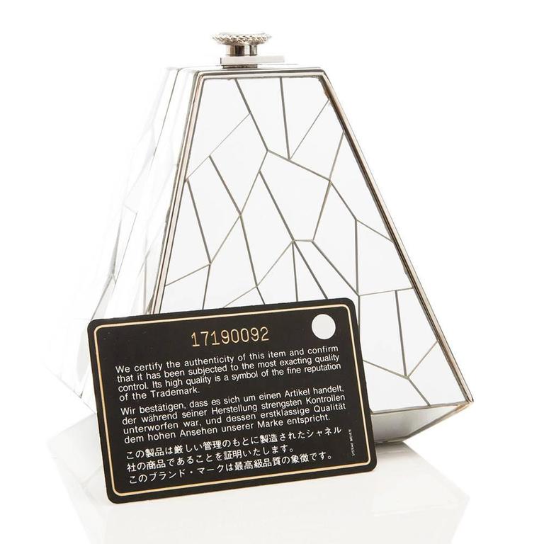 Chanel "Fractured Glass" Pyramid Box Bag at 1stDibs