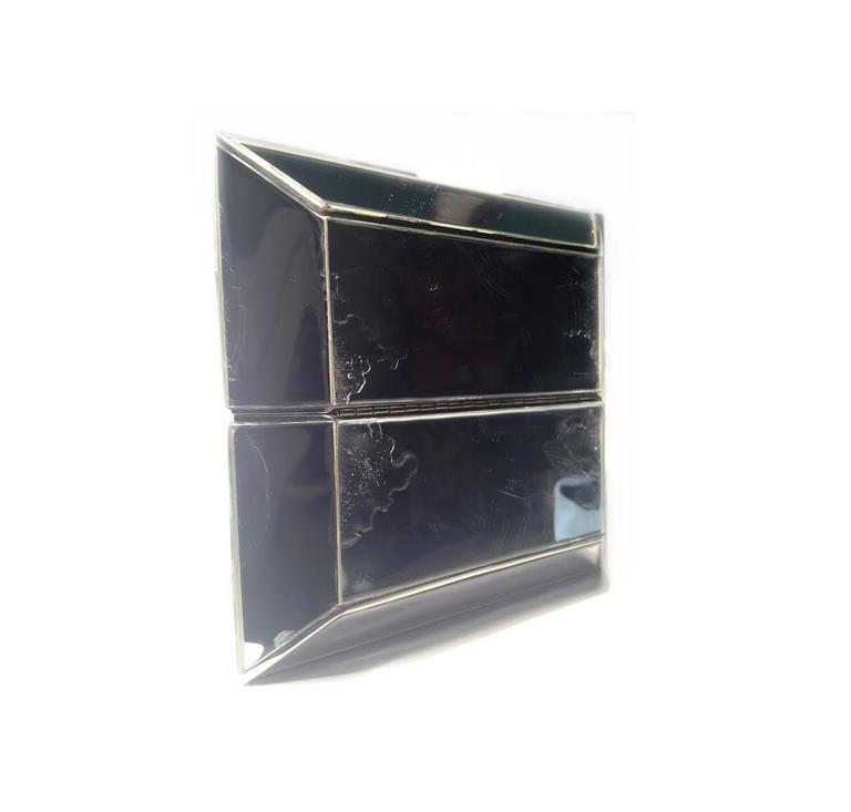 Chanel "Fractured Glass" Pyramid Box Bag at 1stDibs