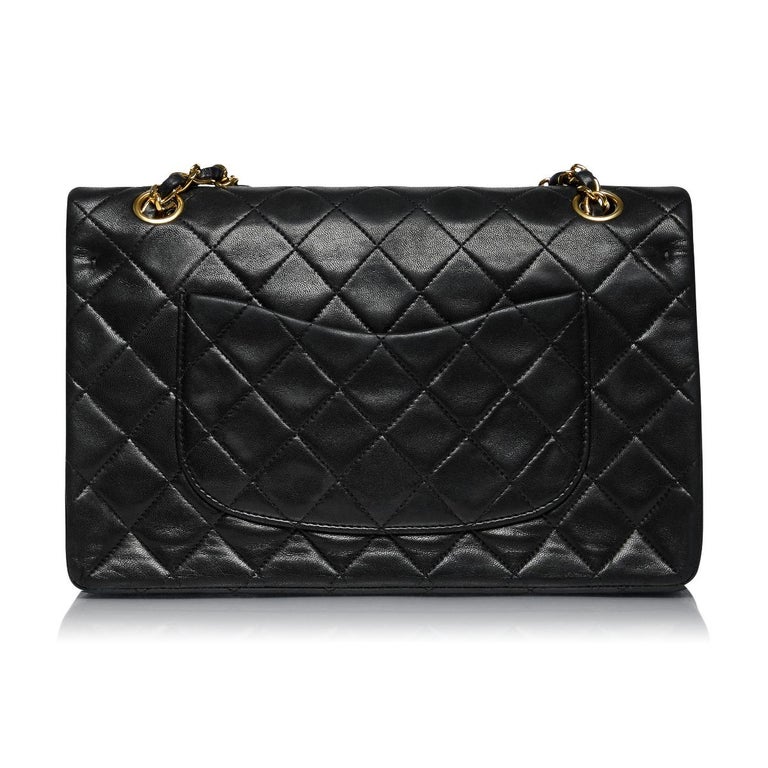 2000 - 2002 Chanel Medium Gold Double Flap at 1stDibs