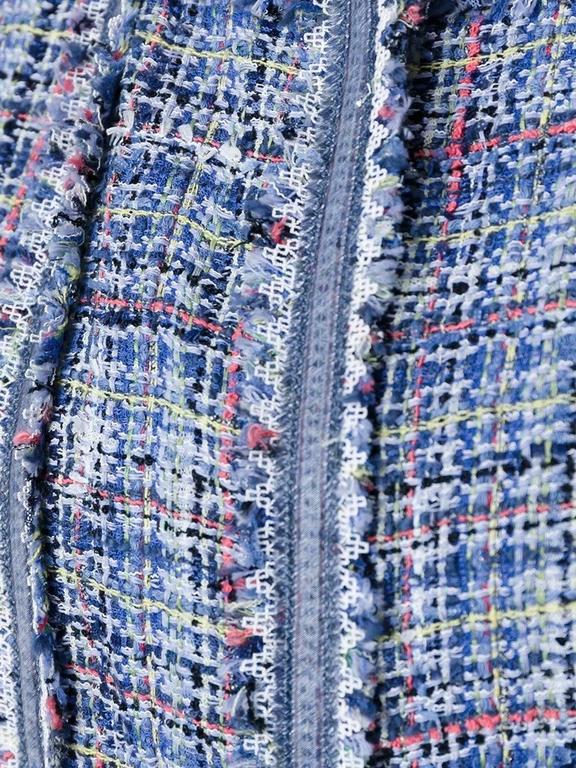 Chanel Tweed Jacket at 1stDibs | chanel tweed jackets, chanel blue ...