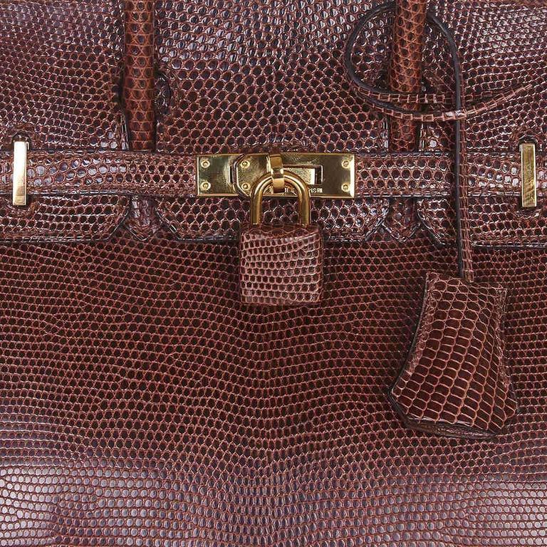 Hermes Cocaon Lizard Birkin 25 Bag at 1stDibs | hermes lizard birkin ...