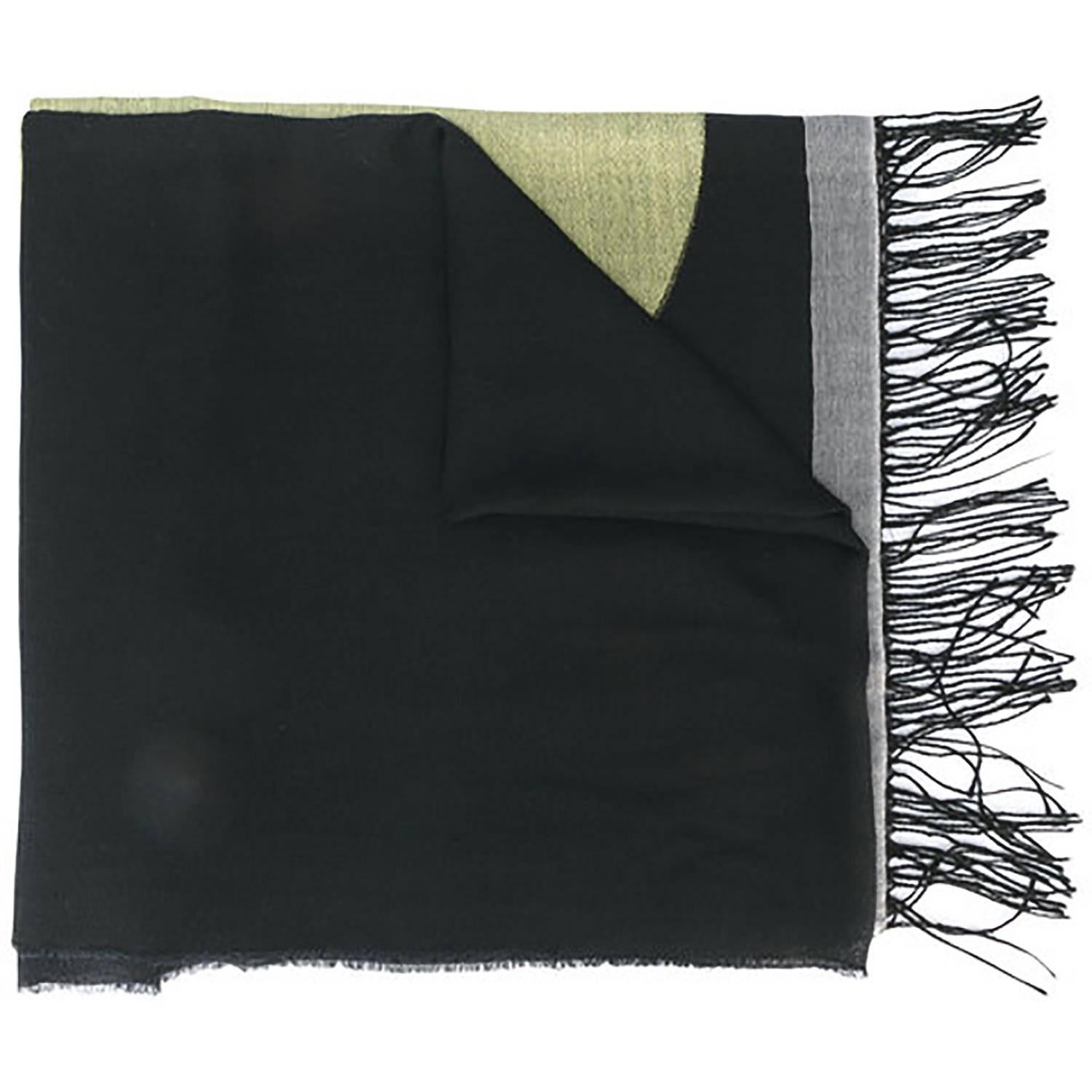 Chanel Cashmere Patterned Scarf at 1stDibs | chanel cashmere scarf