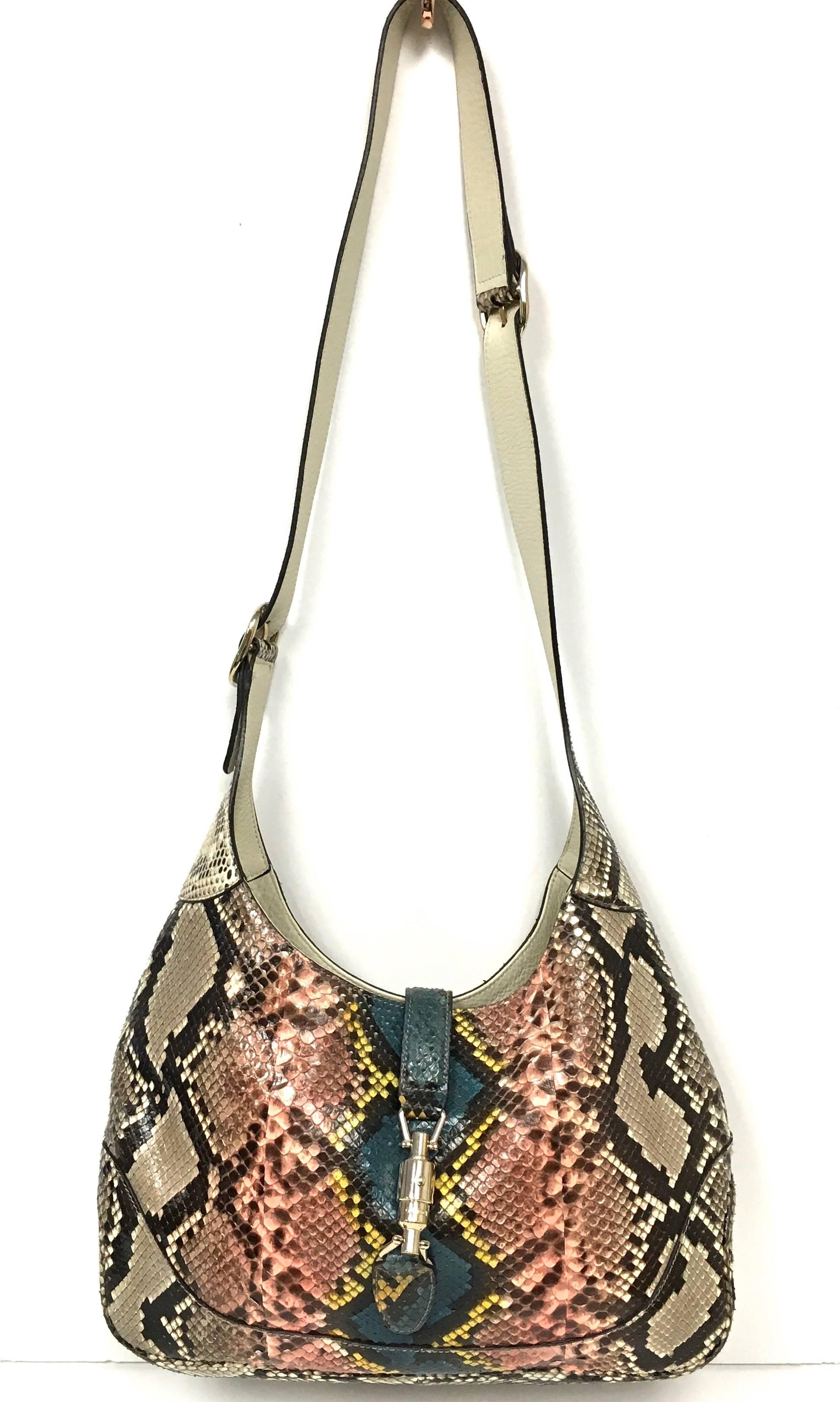 Gucci Jackie Python Las Vegas Bag at 1stDibs | gucci jackie python bag ...