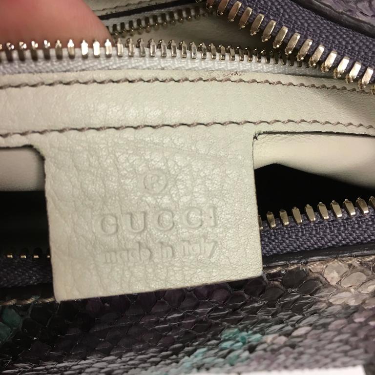 GUCCI Purple Beige Multicolor Python Soho Large Hobo Bag at 1stDibs ...
