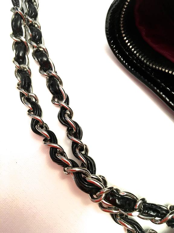 Extremely Rare Chanel Black Triangle Purse - 1980's at 1stDibs | chanel ...