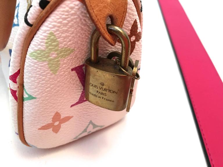 Louis Vuitton Mini Keepall w/ Shoulder Strap at 1stDibs