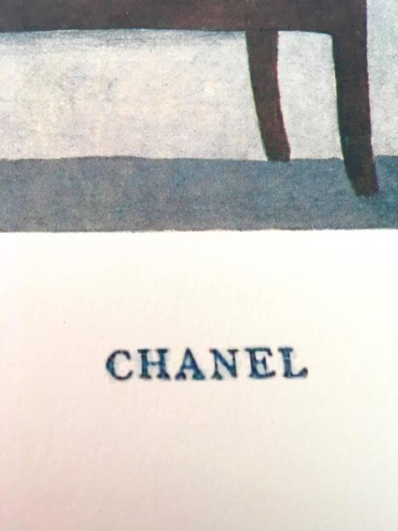 Chanel Vintage 1930's Vintage Ad Print For Sale at 1stDibs | chanel ...