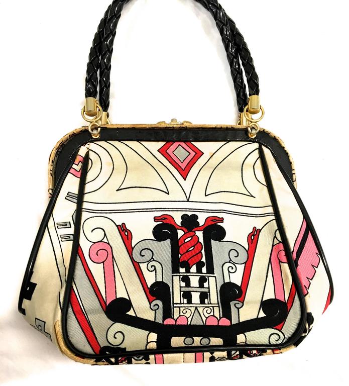 Rare Emilio Pucci Purse - 1960's For Sale at 1stDibs