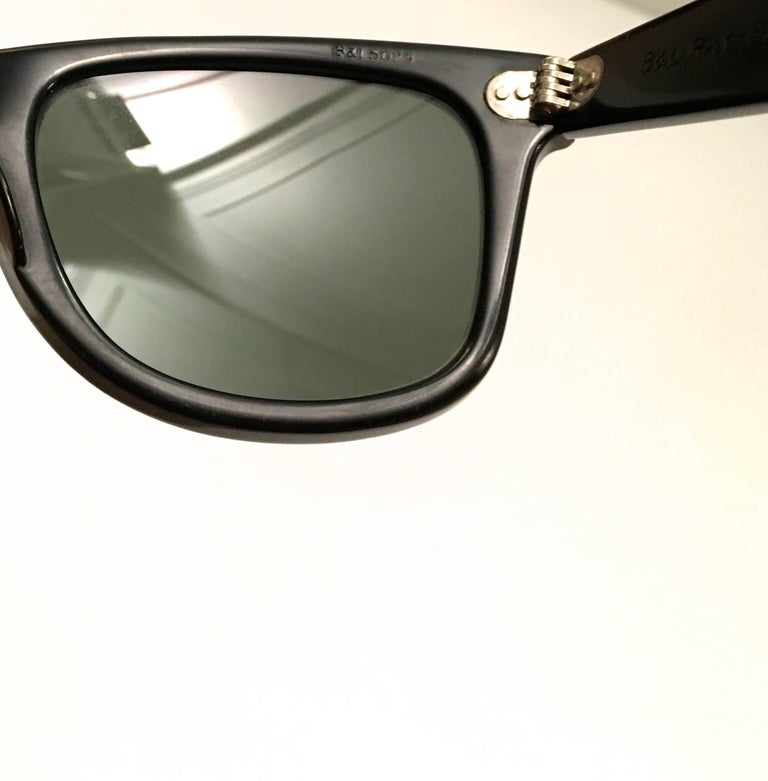 Ray Ban Wayfarer Sunglasses Early 1960s Extremely Rare For Sale at ...