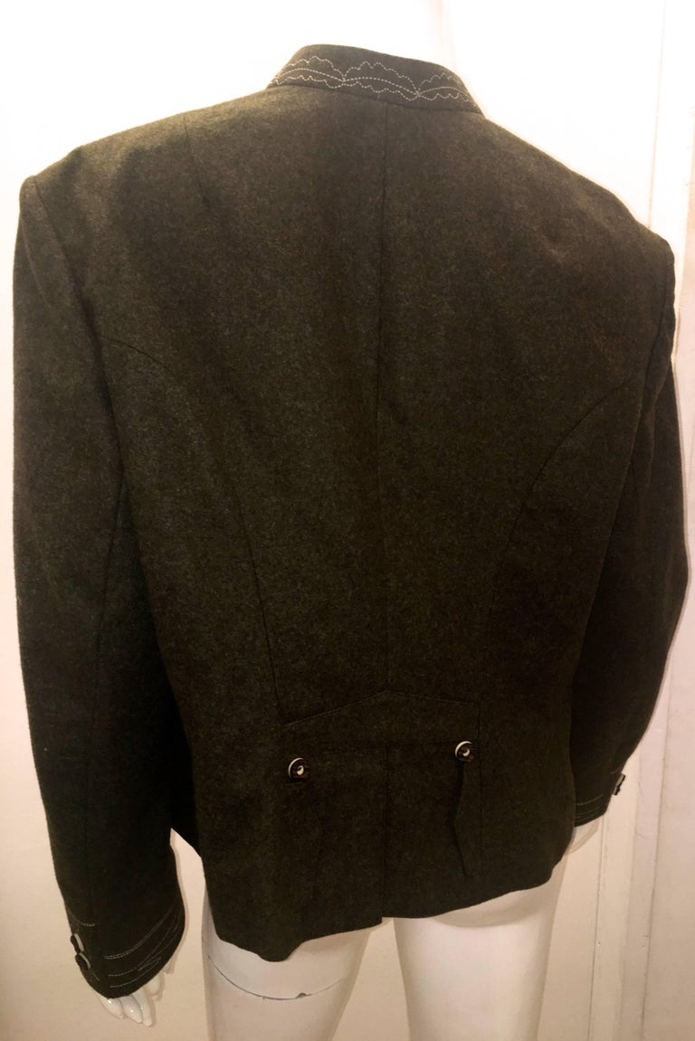 Austrian Wool Loden Coat Women's For Sale at 1stDibs | loden jacket ...