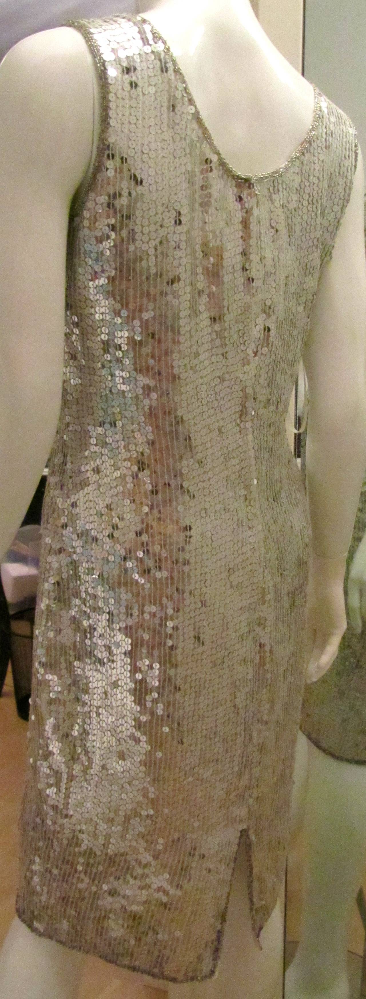 Dynamite 2 Piece Sequin Cocktail Dress with Jacket - Disco Era For Sale ...