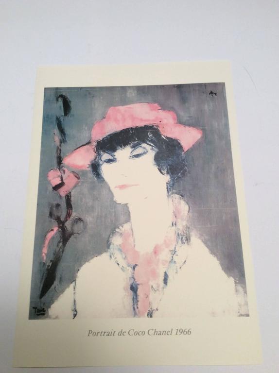 Print of Coco Chanel Portrait from 1960's Rare at 1stDibs