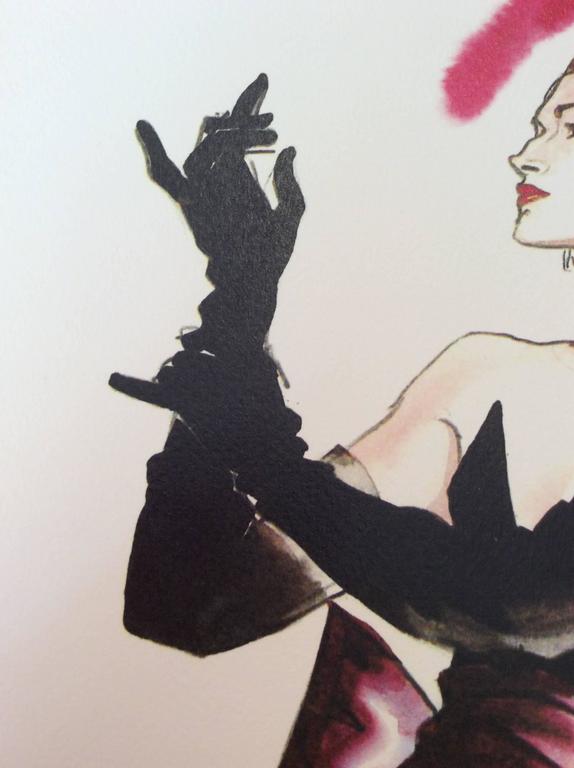 Rare Yves Saint Laurent (YSL) Vintage Ad Print - 1980's For Sale at 1stDibs