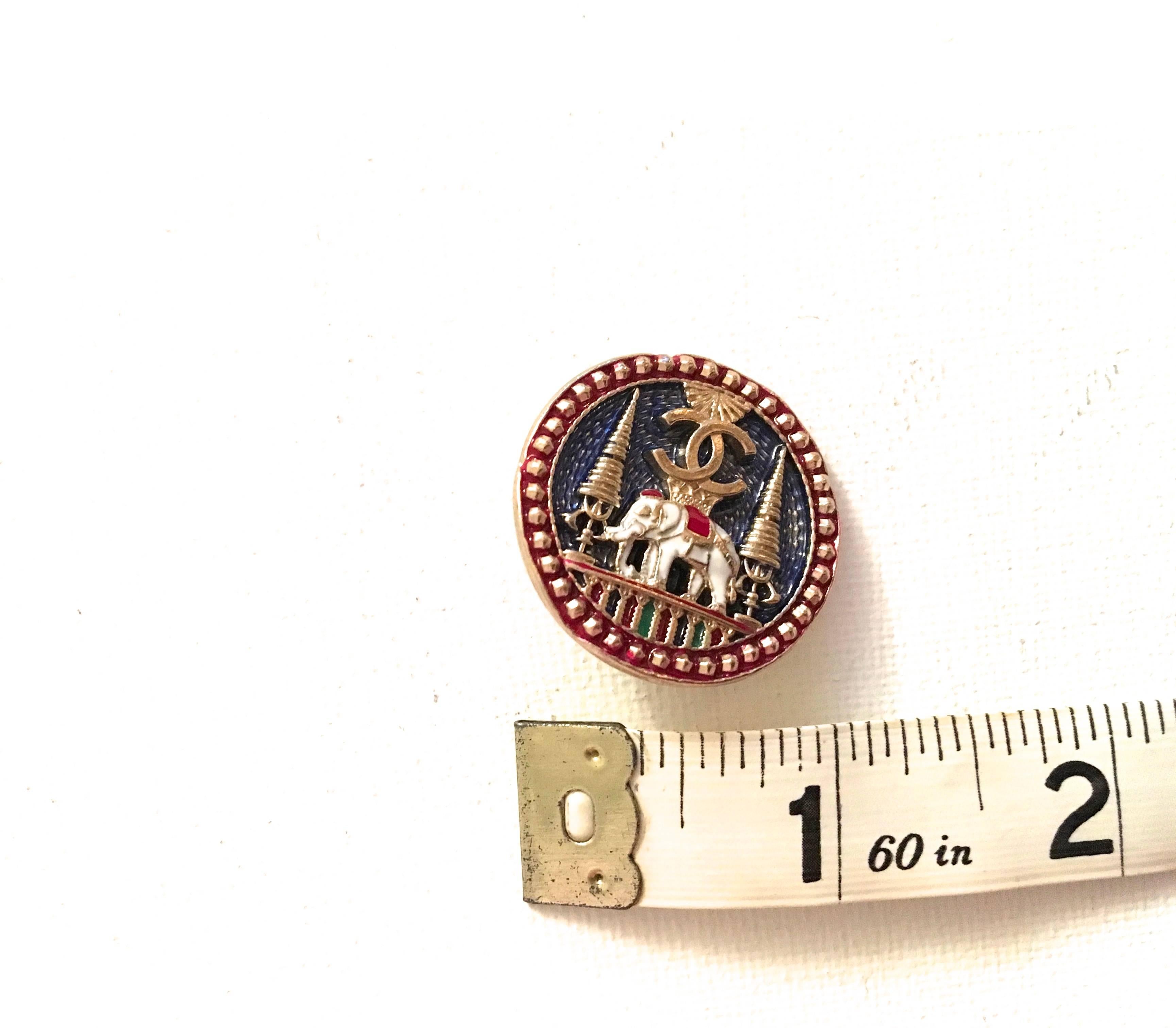 Pair of Beautiful Chanel Buttons at 1stDibs