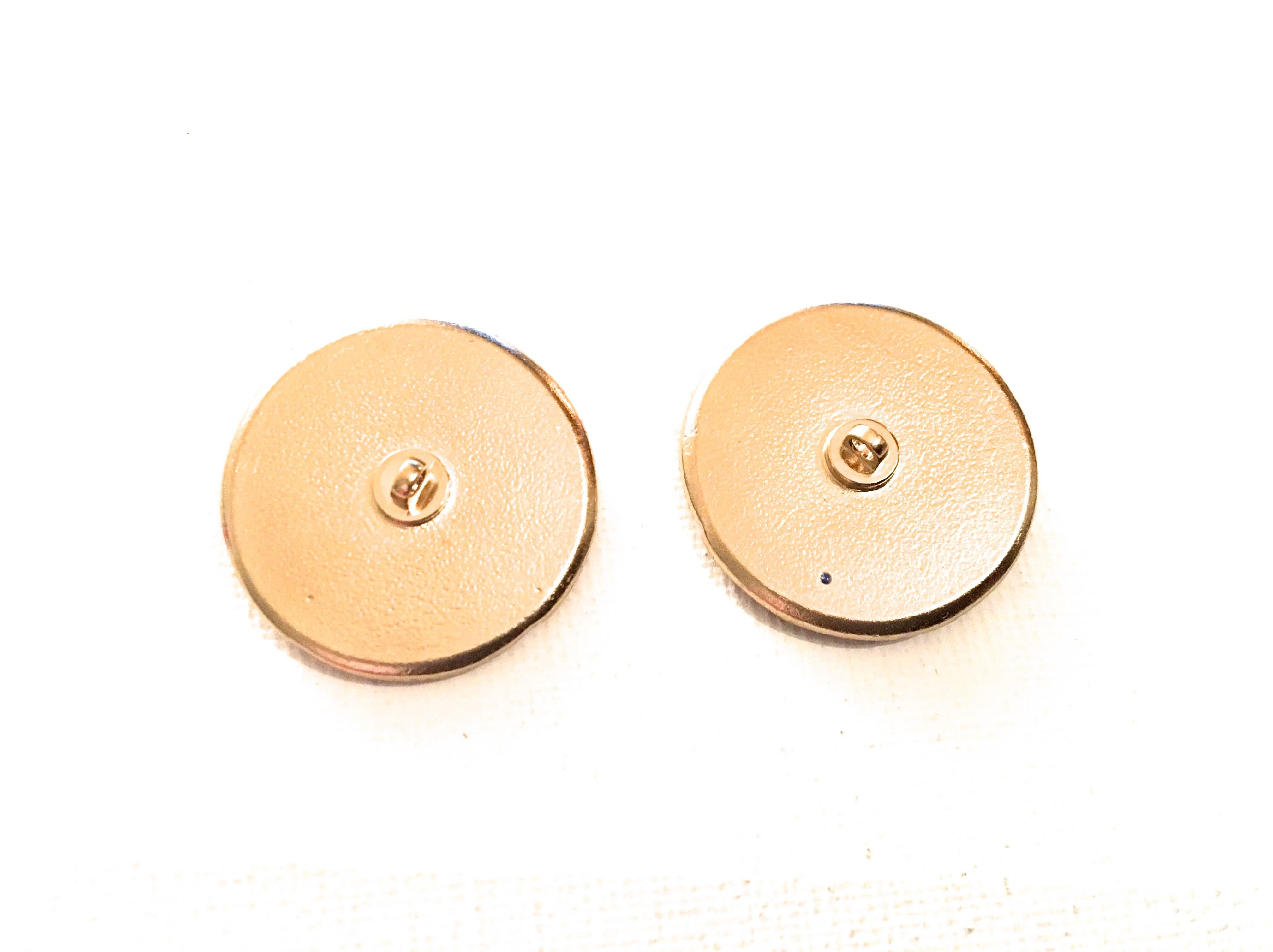 Pair of Beautiful Chanel Buttons at 1stDibs