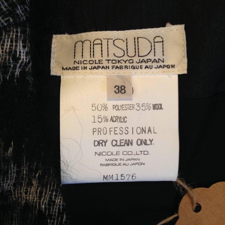Matsuda Black Three-Piece Outfit For Sale at 1stDibs