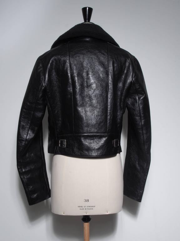 Yang Li Calf Leather and Shearling Jacket For Sale at 1stDibs | yang li ...