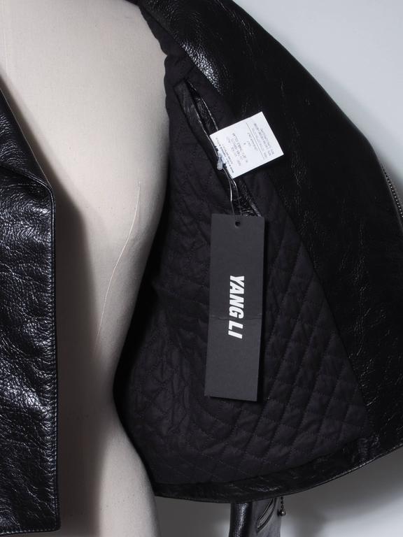 Yang Li Calf Leather and Shearling Jacket For Sale at 1stDibs | yang li ...