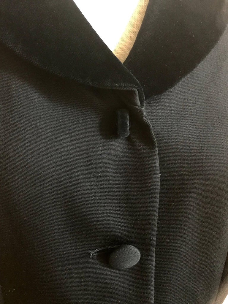 Moschino Cheap and Chic 1990s Black Question Mark Jacket and Skirt Suit ...