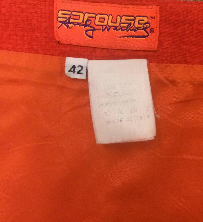 Stephen Sprouse 1998 Andy Warhol Collection Velcro Micro Mini Wrap ...