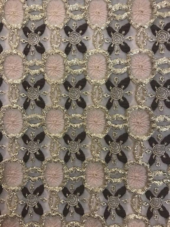 Prada Gold Beige and Pink Patterned Sleeveless Shell Top at 1stDibs ...