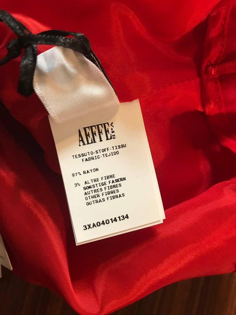 Moschino Couture Shop Stop Sign Dress Black with Red and White Sequins ...