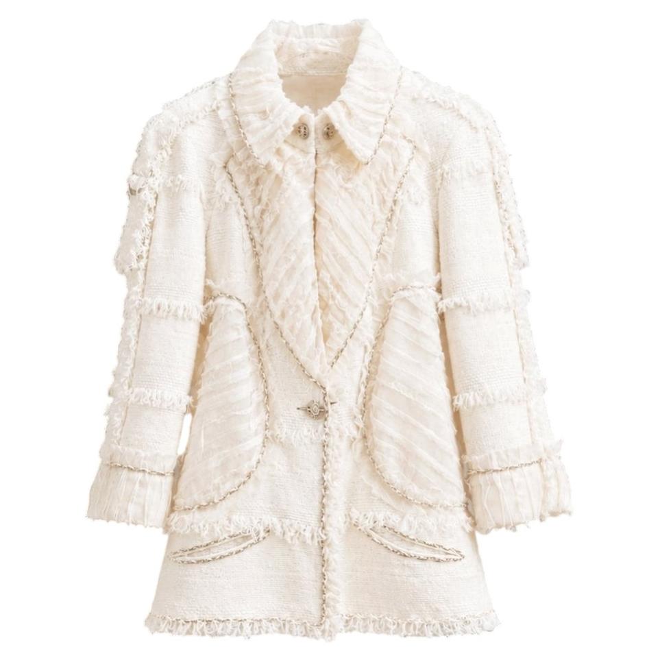 CHANEL 12K$ Paris / Versailles Baroque Style Tweed Jacket 36 FR For ...