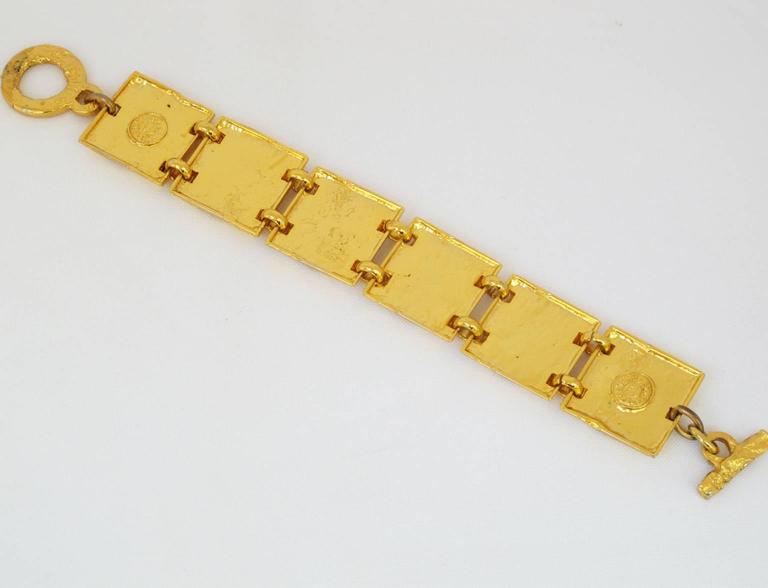 Edouard Rambaud Paris Bracelet Faux Leopard Fur at 1stDibs