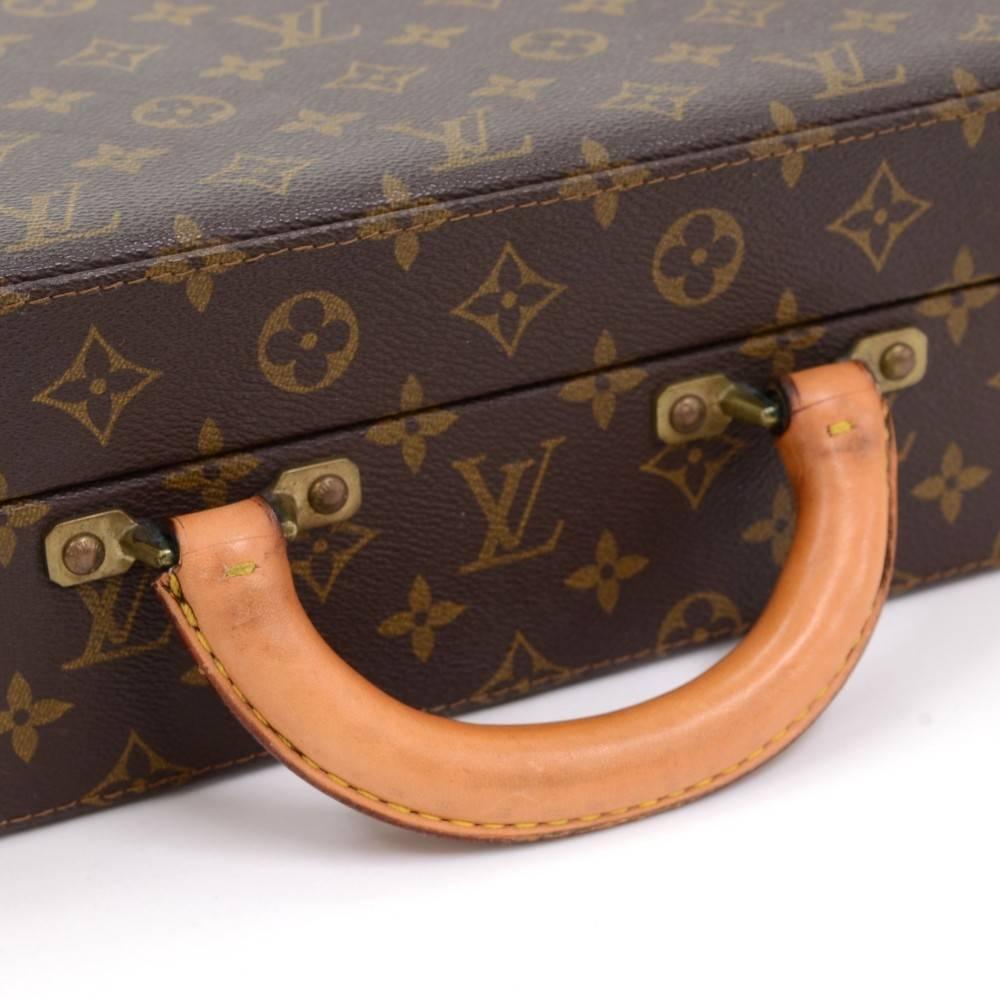 Louis Vuitton Excellent Condition Monogram Canvas Leather Trunk Travel ...