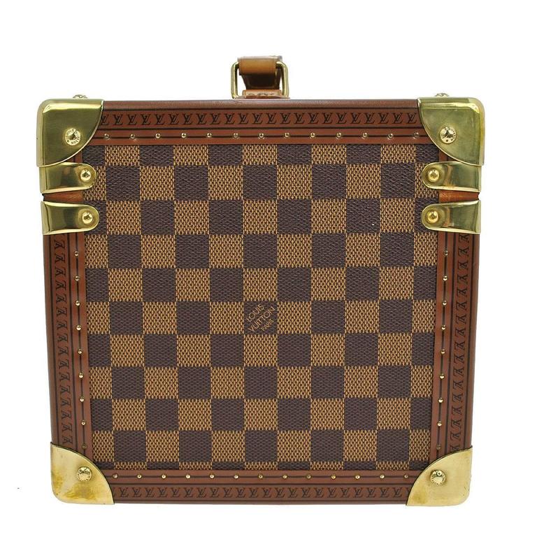Louis Vuitton Monogram Men's Women's Vanity Travel Storage Case Top ...