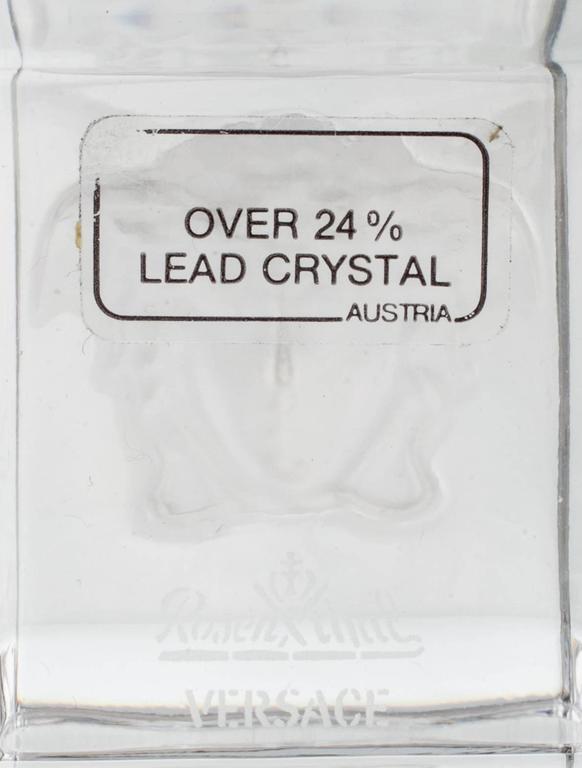 Versace Crystal Medusa Head Napkin Rings (Set of Eight) at 1stDibs ...