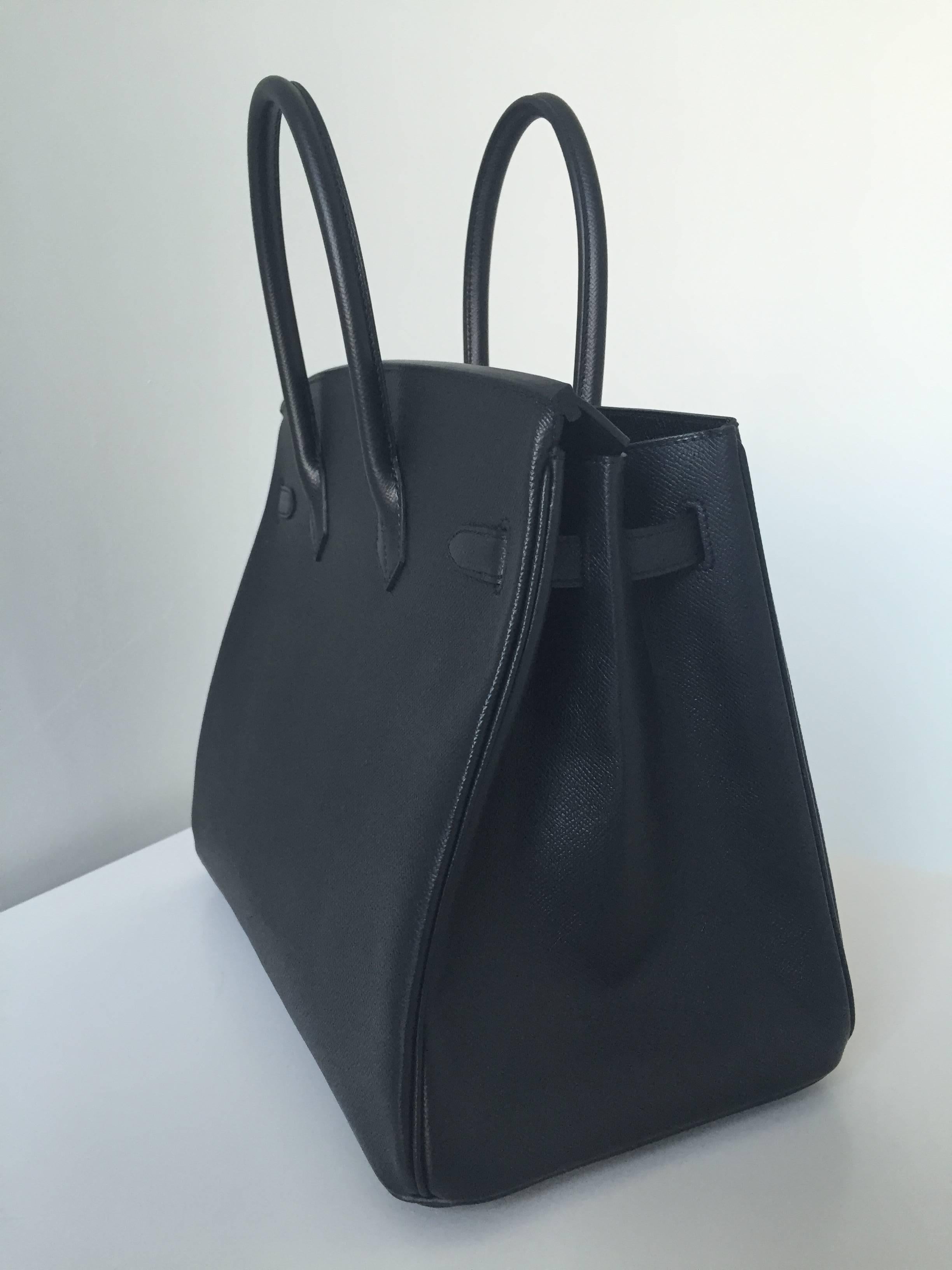 Black and gold 35 cm Birkin at 1stDibs