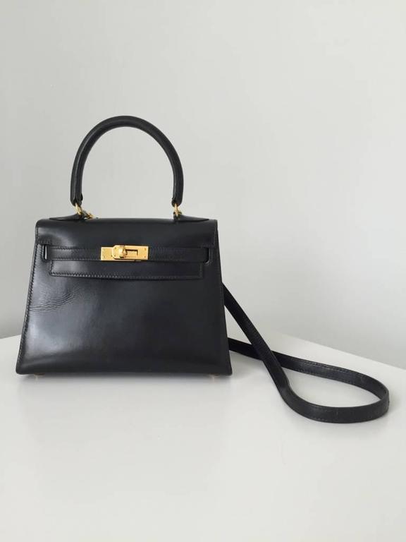 Rare Vintage 20 cm Kelly Bag! at 1stDibs
