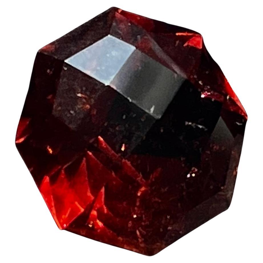 19.38ct Natural Deep Red Round Rubellite Loose Gemstone For Sale at 1stDibs