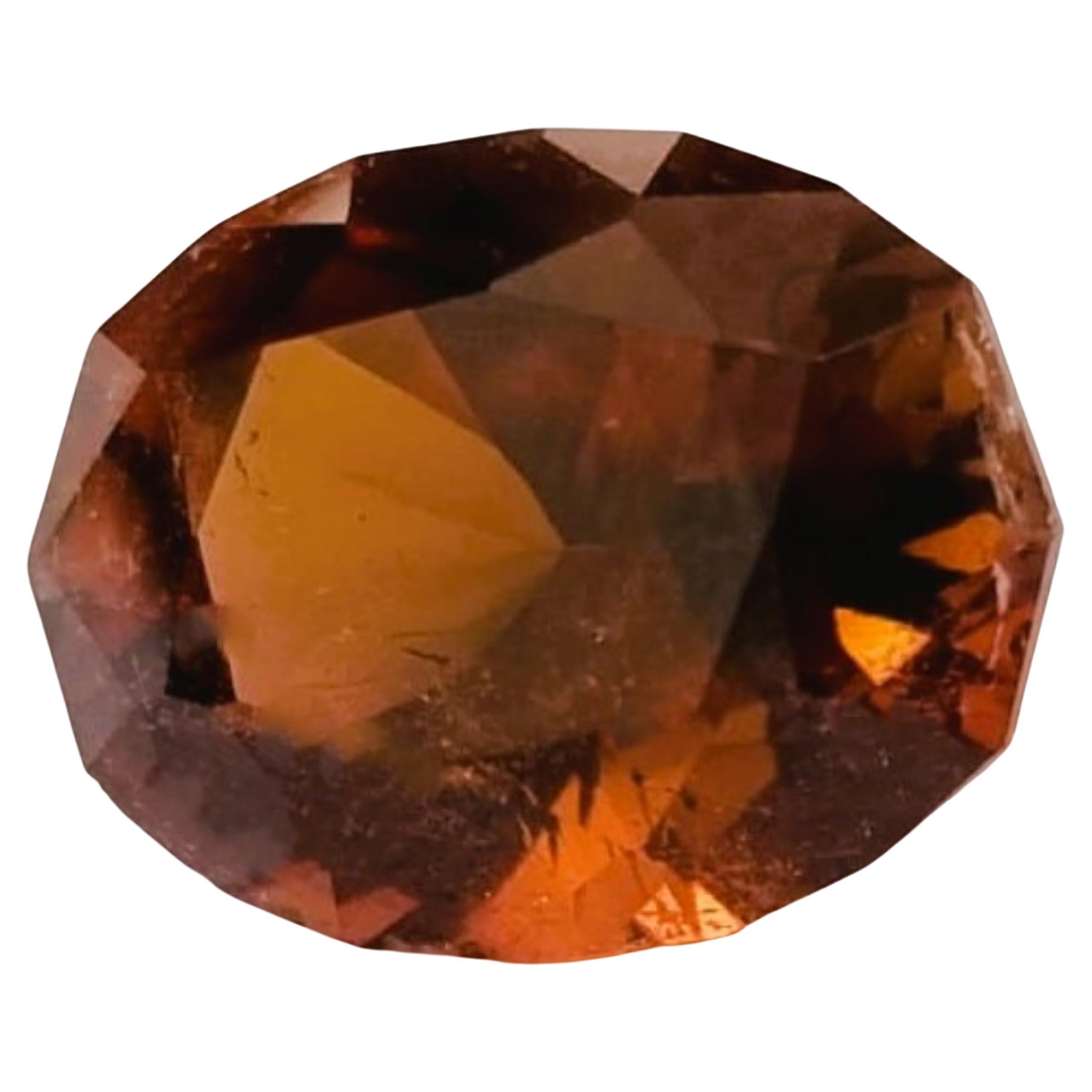 12.99ct Oval Yellowish Brown tourmaline Loose stone For Sale at 1stDibs