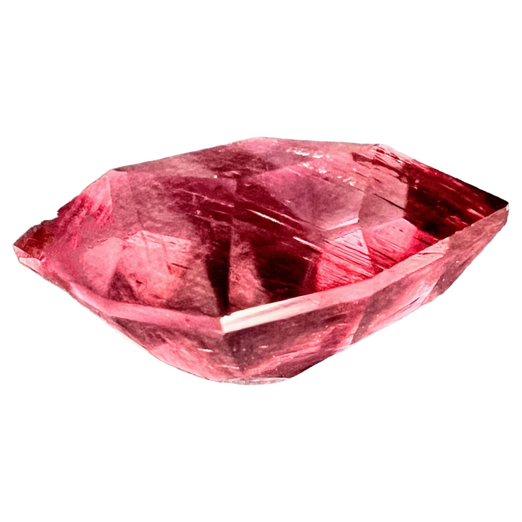 3.89ct Custom Marquis Rust Reddish pink Tourmaline Gemstone For Sale at ...