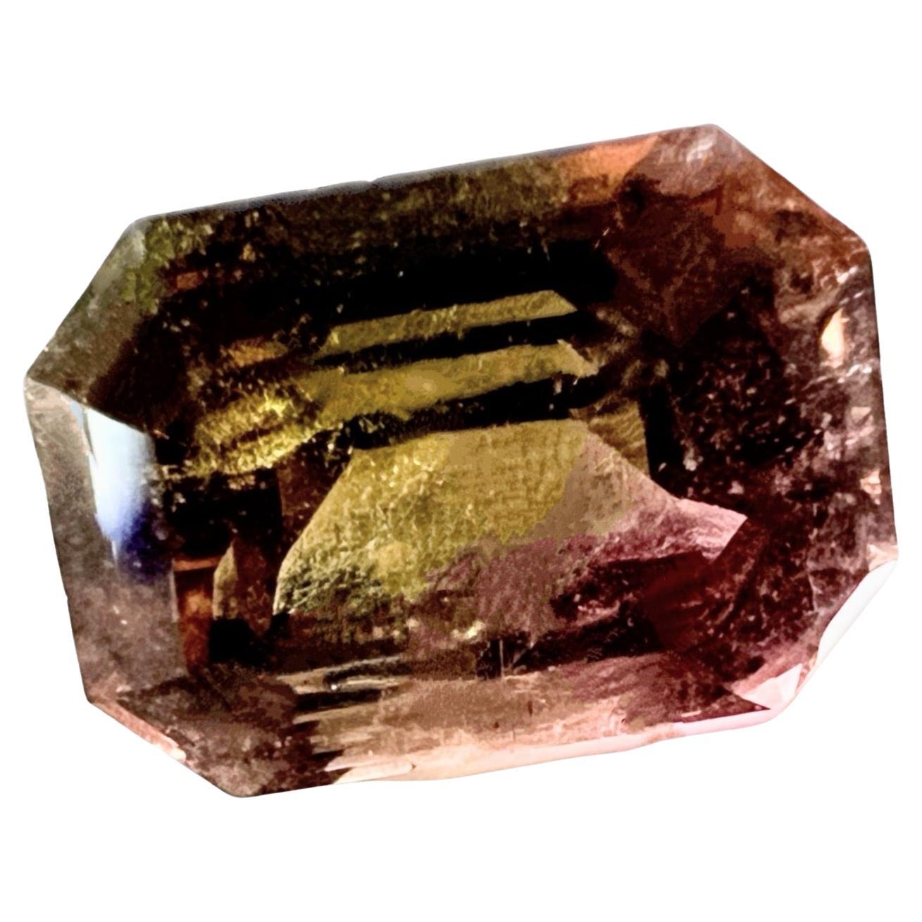 2.3ct Cushion Cut Brownish Red Rubellite Gemstone For Sale at 1stDibs