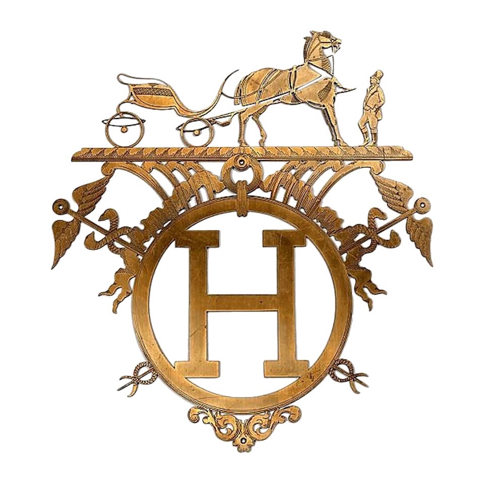 Herm s Boutique Sign Collectible Piece At 1stdibs