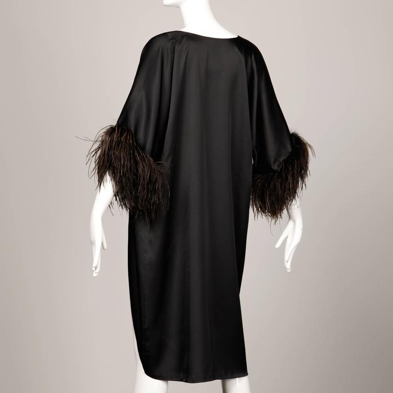 Claire Sandra by Lucie Ann Vintage Bed Jacket, Robe or Kimono Coat with ...