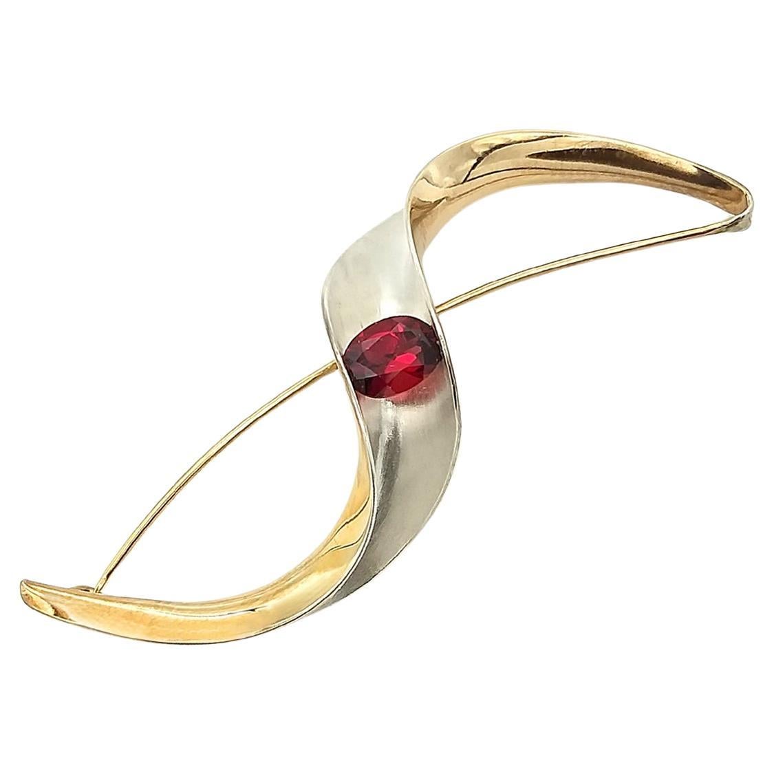 PETER MACCHIARINI Studio Constructivist Brooch at 1stDibs | peter ...