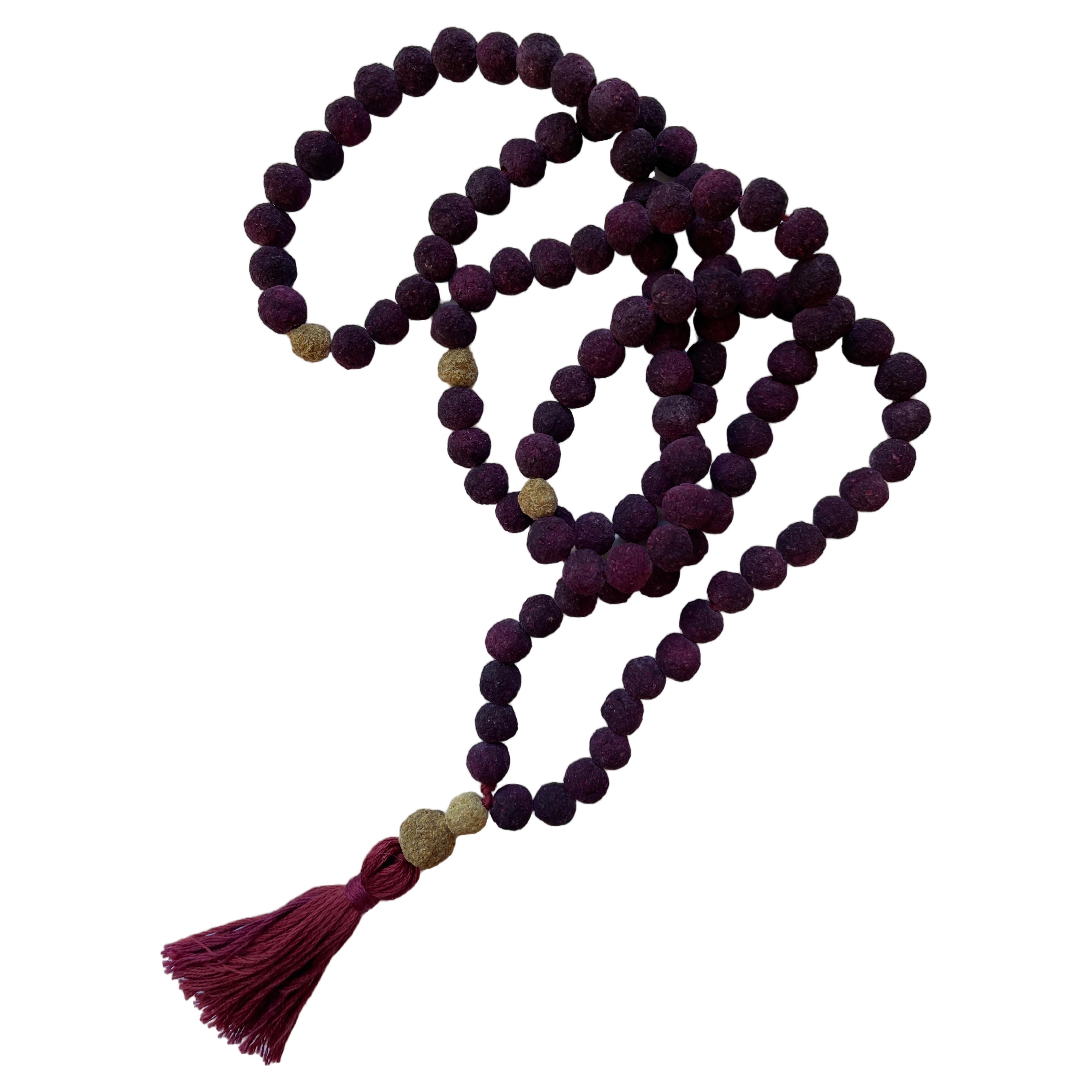 Tibetan Rose Bead Mala For Sale at 1stDibs
