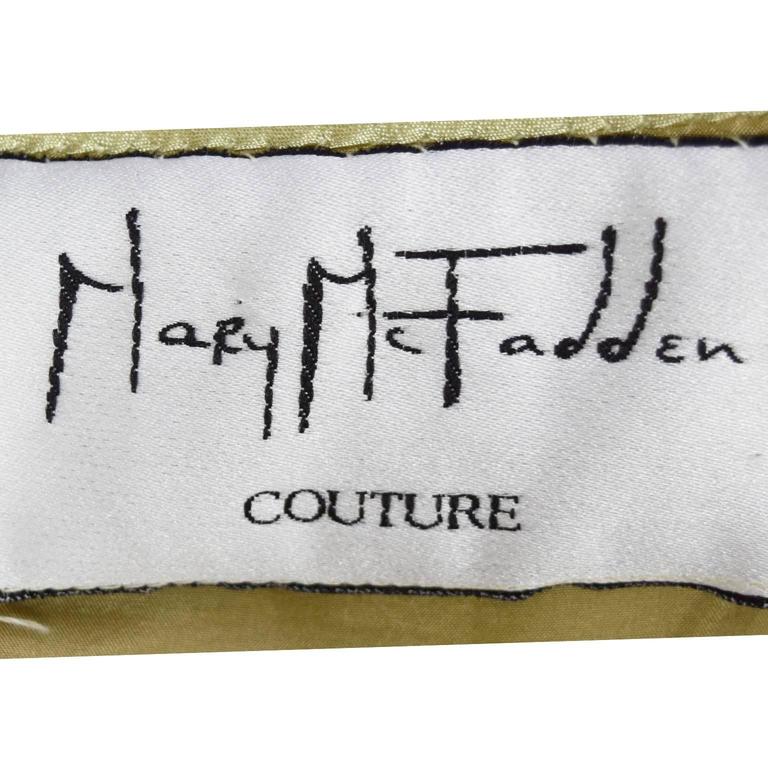 Mary McFadden Silk Pleated Muted Chartreuse Sheath Dress For Sale at ...