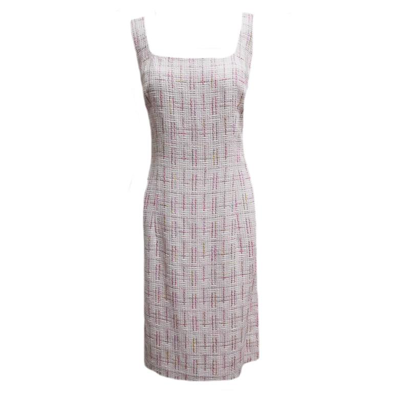 Escada Tweed Dress Jacket Ensemble For Sale at 1stDibs