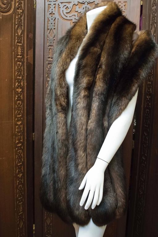 1960s Sable Fur Stole at 1stDibs | sable stole