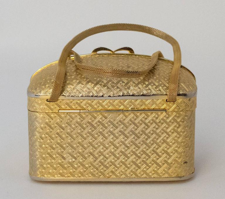 50s Walborg Gold Basket Purse made in Italy at 1stDibs | walborg purse ...