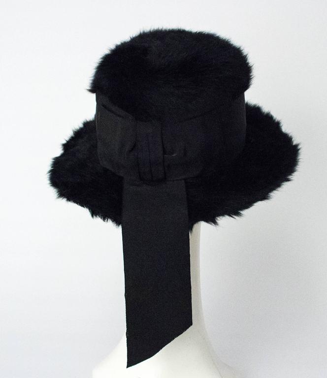 1900s Madge Evans Black Beaver Hat For Sale at 1stDibs | 1900 hats for ...