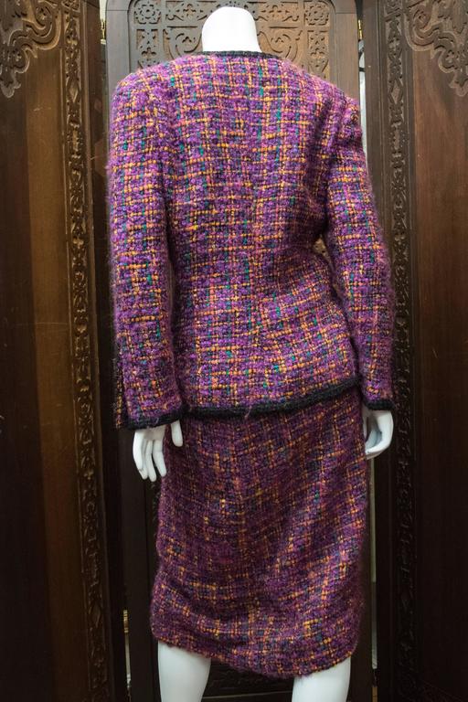1980s Chanel Two Piece Knit Suit at 1stDibs | chanel two piece suit ...