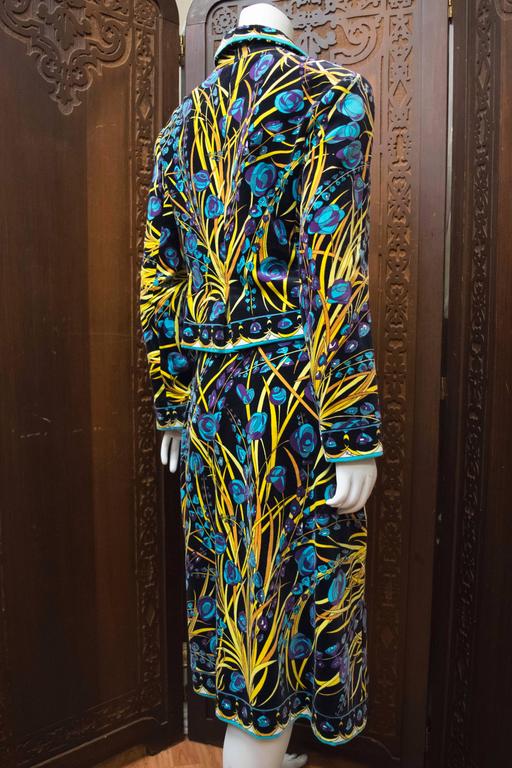 Pucci Velvet Two Piece Suit at 1stDibs | pucci suit
